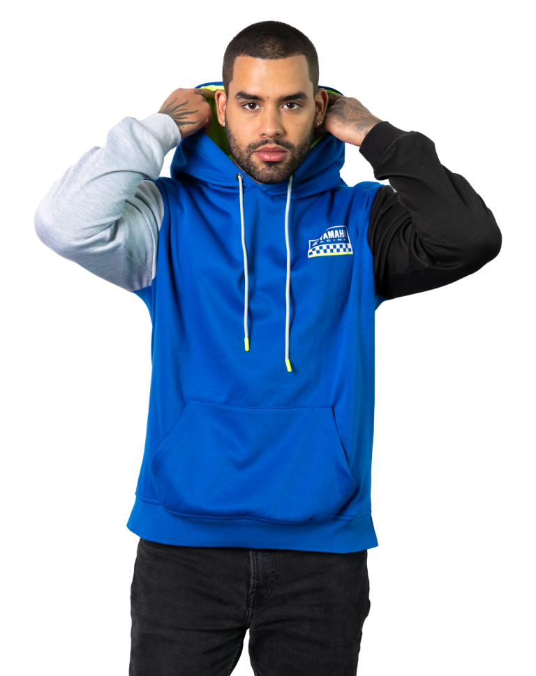 CHOMPA YAMAHA RACING MAS T AZUL - Yamaha Sports